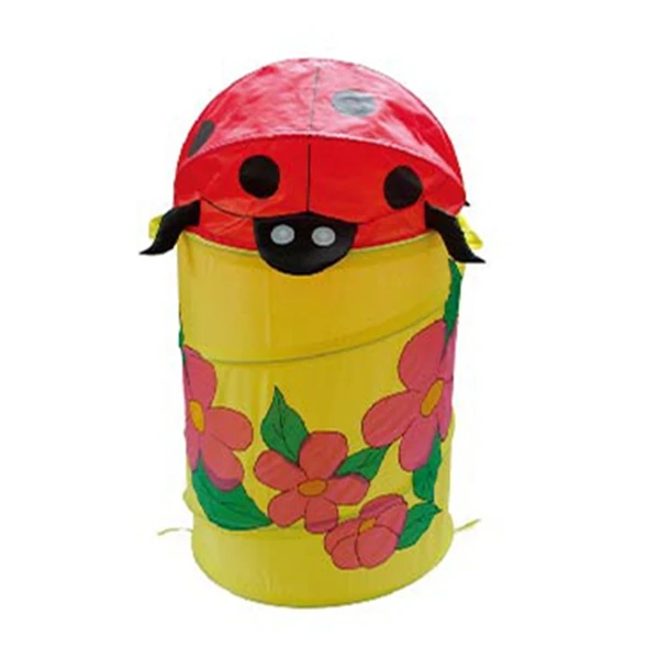 DIY Collapsible laundry bin for kids Cartoon home tidy dirty bucket ...