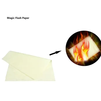 Wholesale Street Magic High Quality White Flash Paper Magic Fire Paper ...