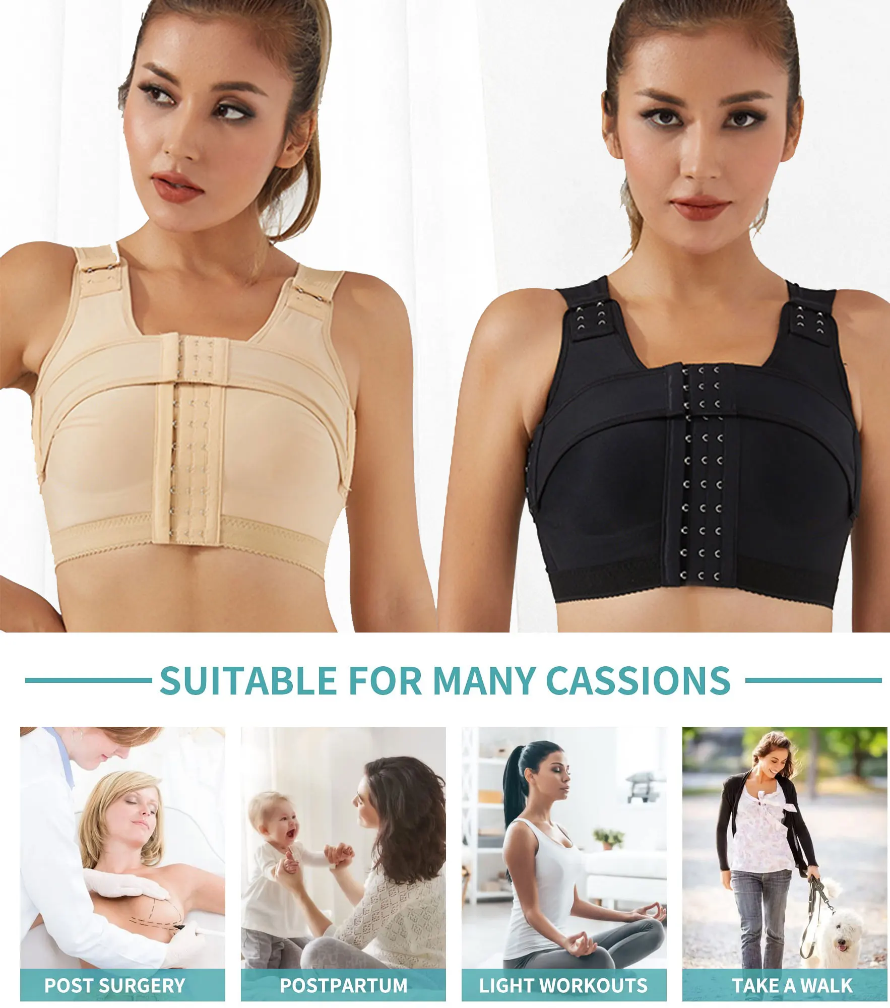 Newest Compression Garment Post Op Tops Vest Factory Custom Post ...