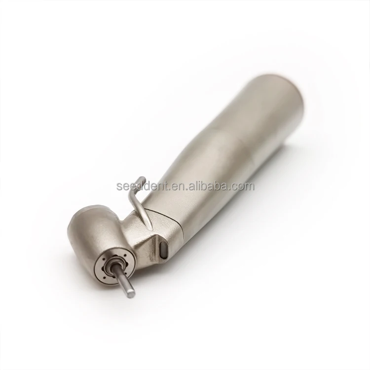 1:4.2 Fiber Optic Push Button 45 Degree Contra Angle / Dental Low Speed ...