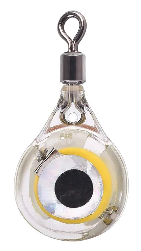 Mini Led Fish Lure Light Eye Shape Colorful Deep Drop Fishing Light ...