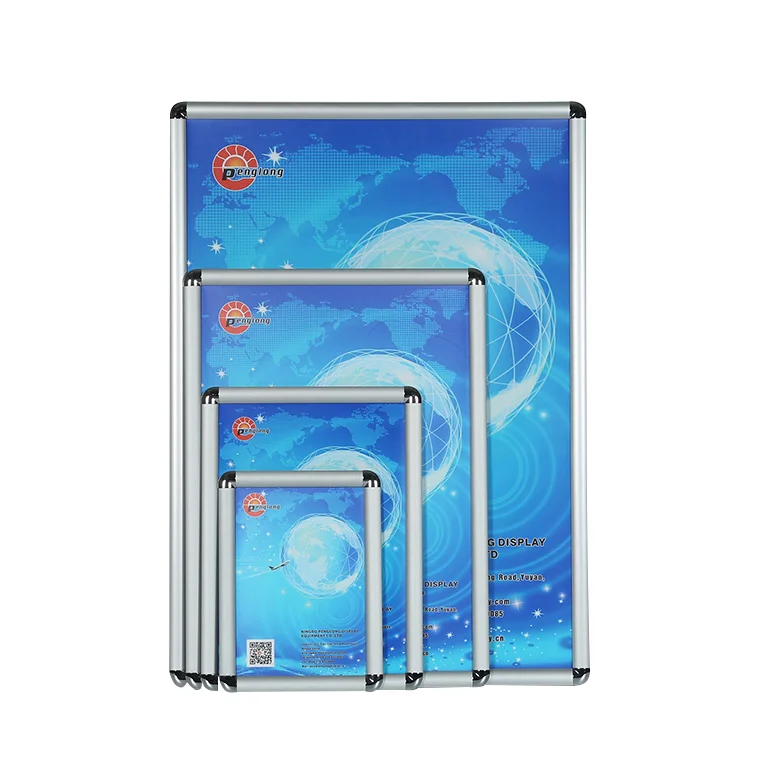 Advertising Outdoor Aluminum Frame A0 A1 A2 A3 A4 For Wall Snap Open ...