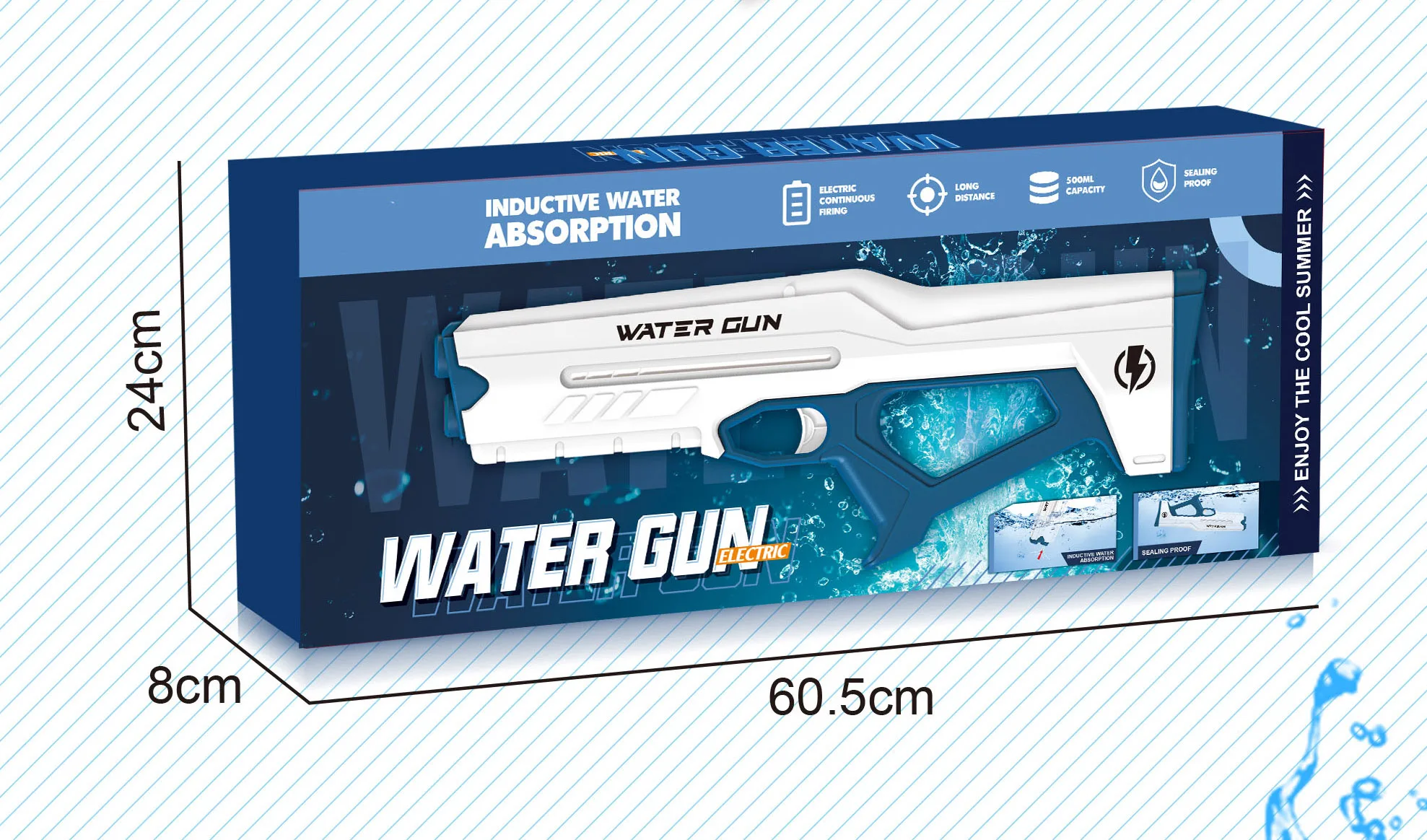 Hot Selling Electronic Water Gun Toys High Power Automatic Electric ...