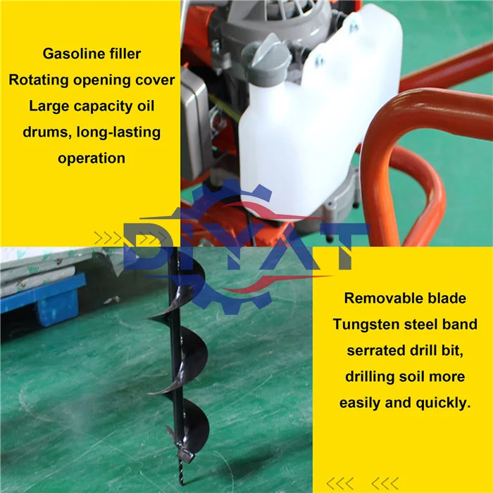 High Quality Farm Tractor Mounted Tree Planting Drilling Machine ...