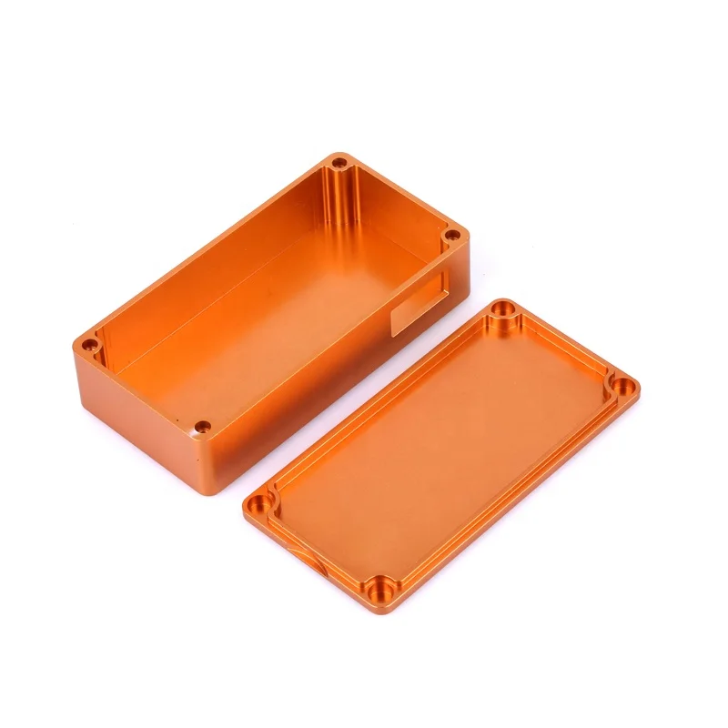 Anodized Aluminium Custom PCB Enclosure, 1590B Enclosure For Electronic ...