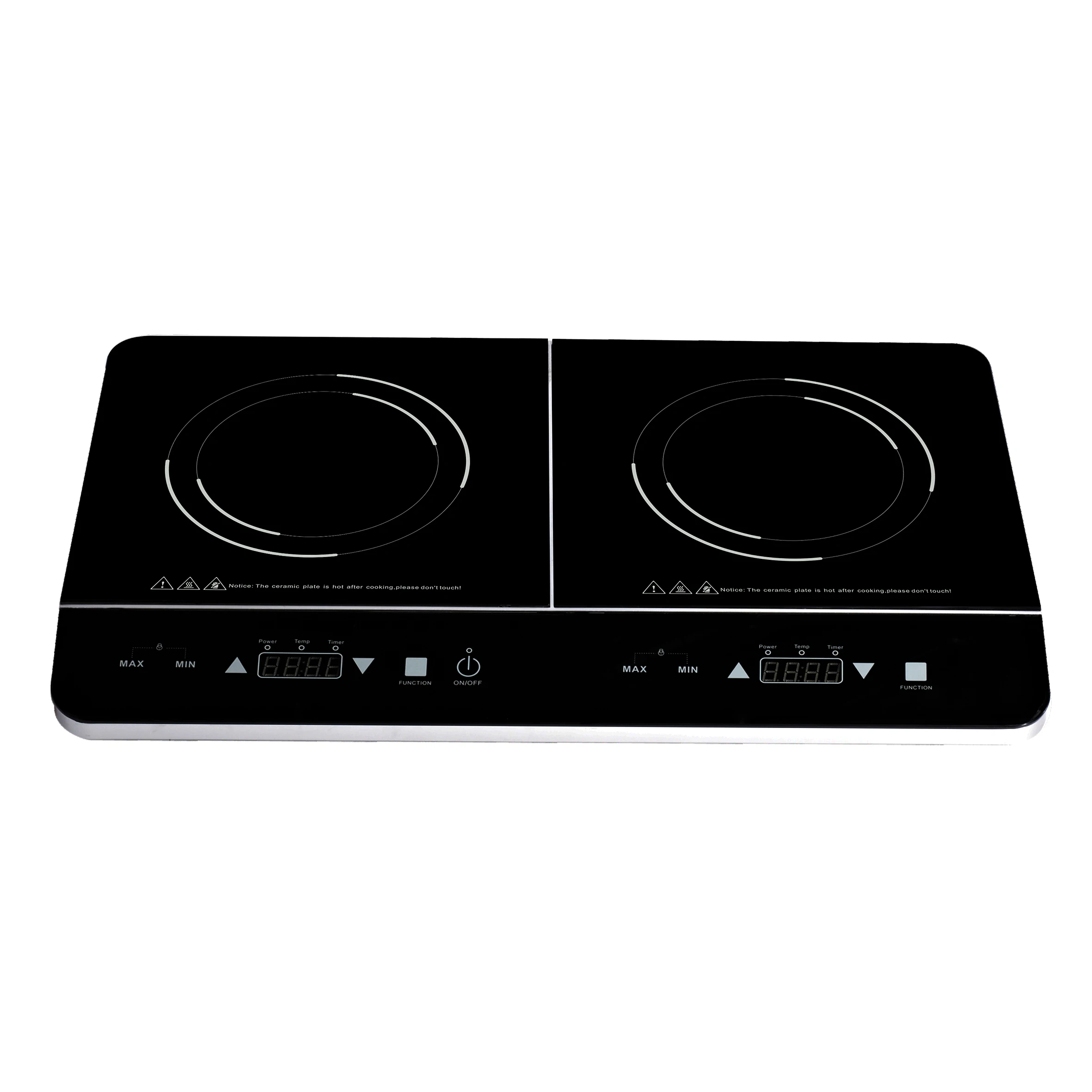 Safety Plastic Body Heating Double Induction Cooker 3500w Induction ...