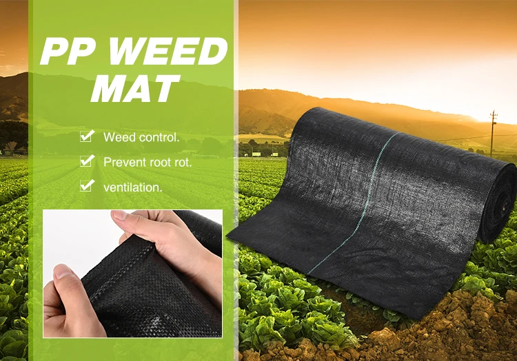 Landscape Fabric Weed Barrier Mat Permeability Grounding Mattress Weed ...