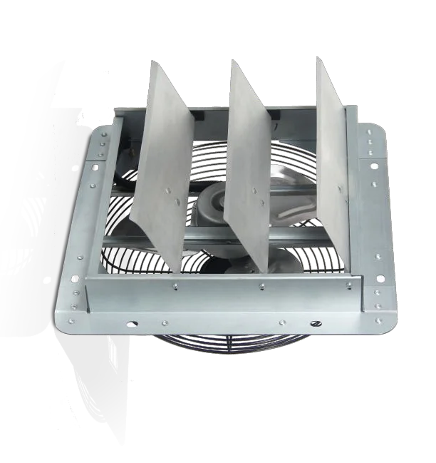18 " Silent Powerful Industrial Ventilation Extractor Metal Axial ...