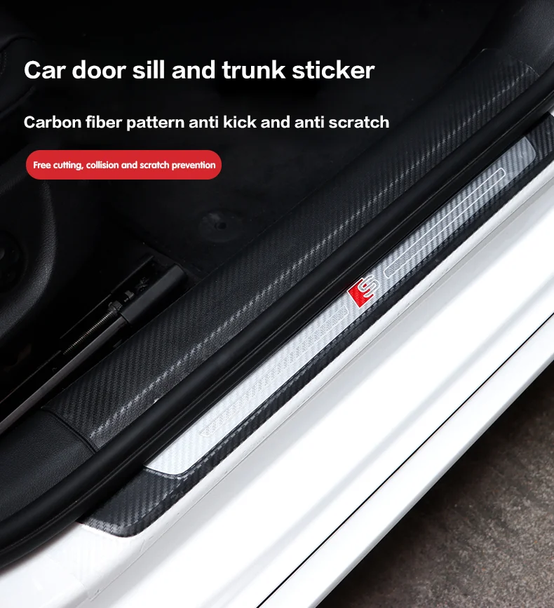 Transparent Paint Protection Film Car Sticker Bumper Protector Strip ...