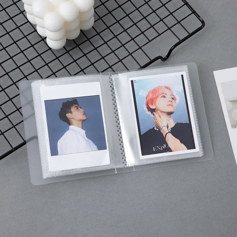 48 Pockets PVC Transparent Photo Album - Ideal for Kpop Fans