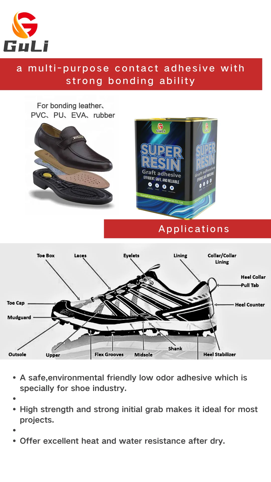 High Quality Chloroprene Grafted Adhesive Cr Grafted Resin For Shoes ...