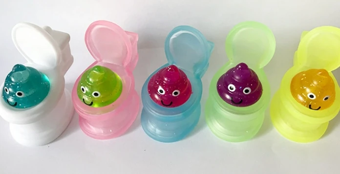 Stress Relieve Fidget Toy - Cute Poop Toilet Funny Gift
