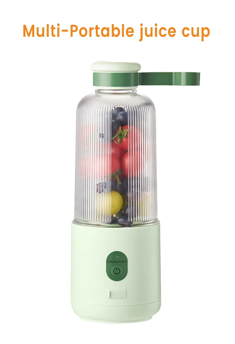 280ml Portable Fruit Juicer Usb Rechargeable Freshly Squeezed Stainless ...