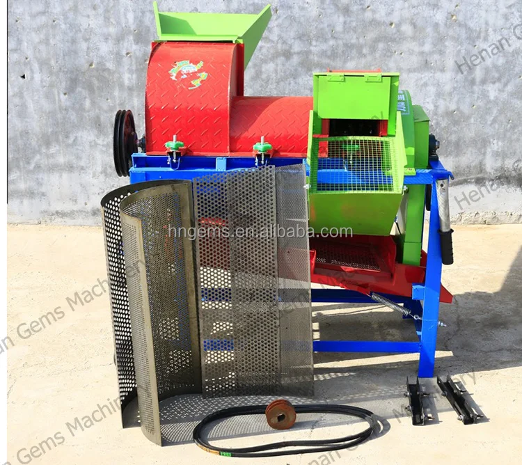 Tractor Corn Thresher Corn Sheller Machine Diesel Corn Peeling And ...