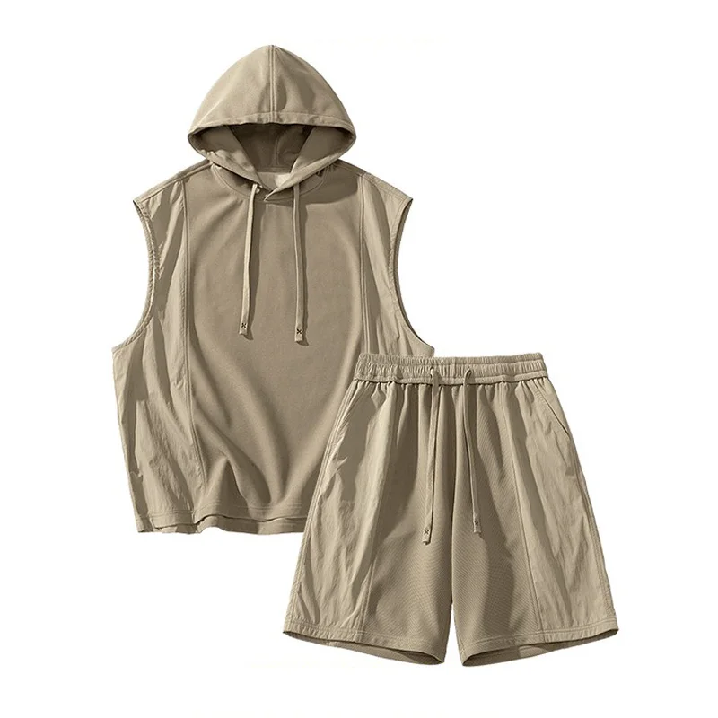 Custom Oversized Thick Blank Heavyweight Tracksuits for Men