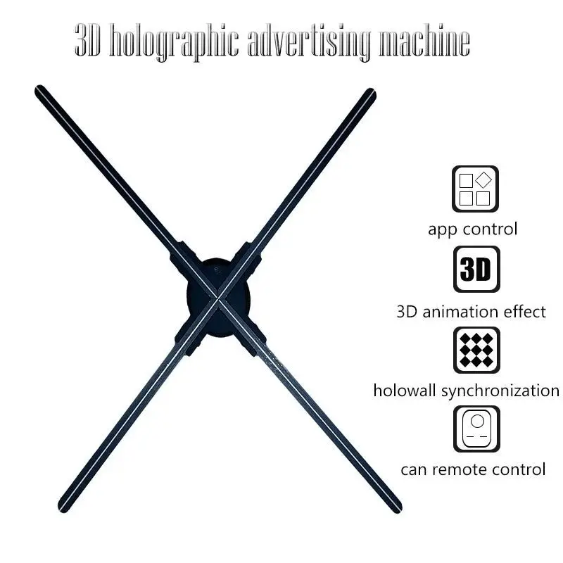 20,30,32,42,45,56 Cm 3d Hologram Fan 3d Hologram Projector Advertising ...