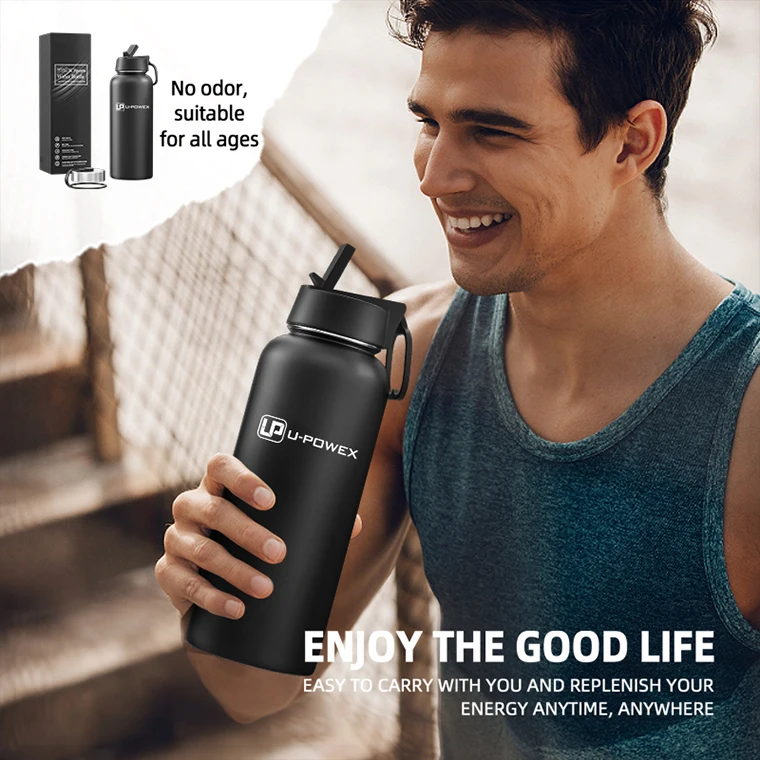 Hot Customizable Logo Stainless Steel Gym Fitness Cup Vacuum Flask ...
