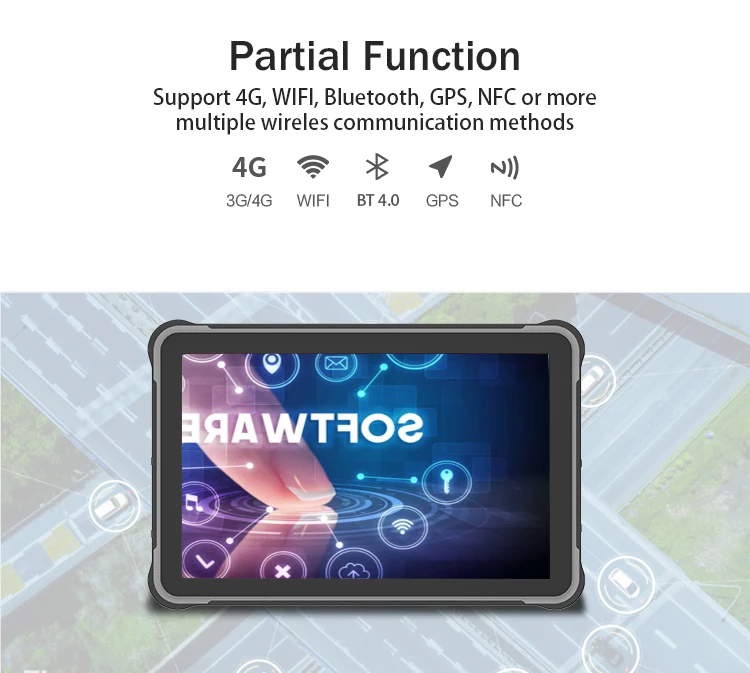 Oem Odm 4gb 128gb Qr Code Scanner Rugged Tablet Pc 10.1 Inch Rugged ...