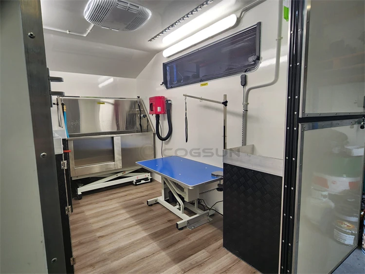 Mobile Pet Grooming Trailer - Fully Equipped & Customizable