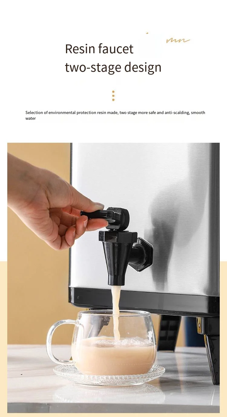 Stainless Steel Iced Tea Barrels Milk Tea Manufacture Office Stainless ...