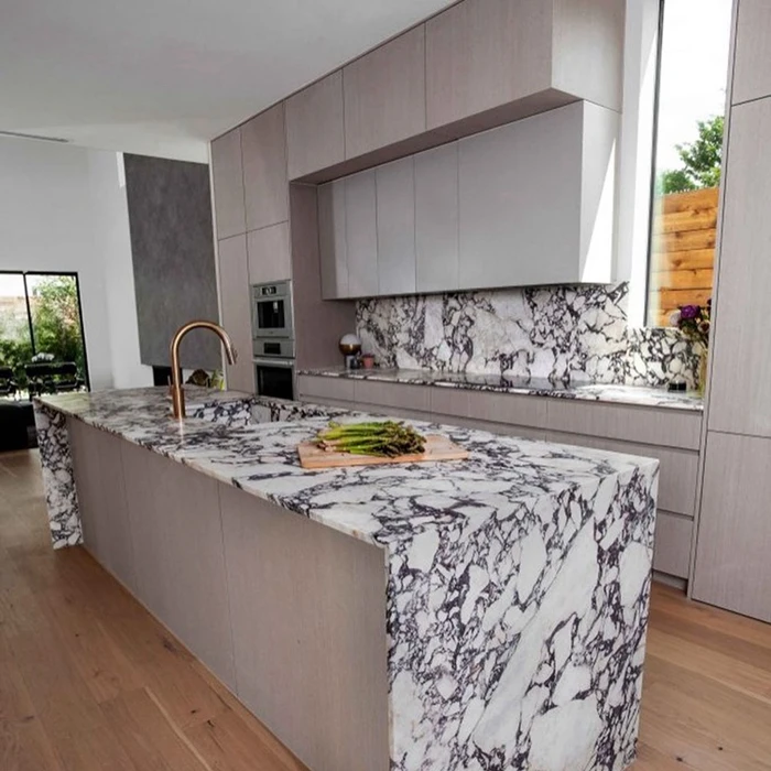 Custom Calacatta Viola Marble Surfaces - Luxury Italian Stone For Exclusive Interiors ...