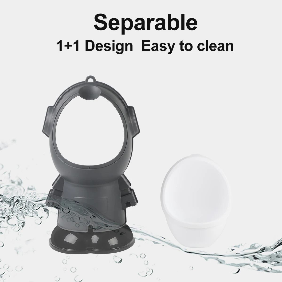 Cute Robot Potty Training Urinal for Boys with Funny Aiming Target-Baby ...