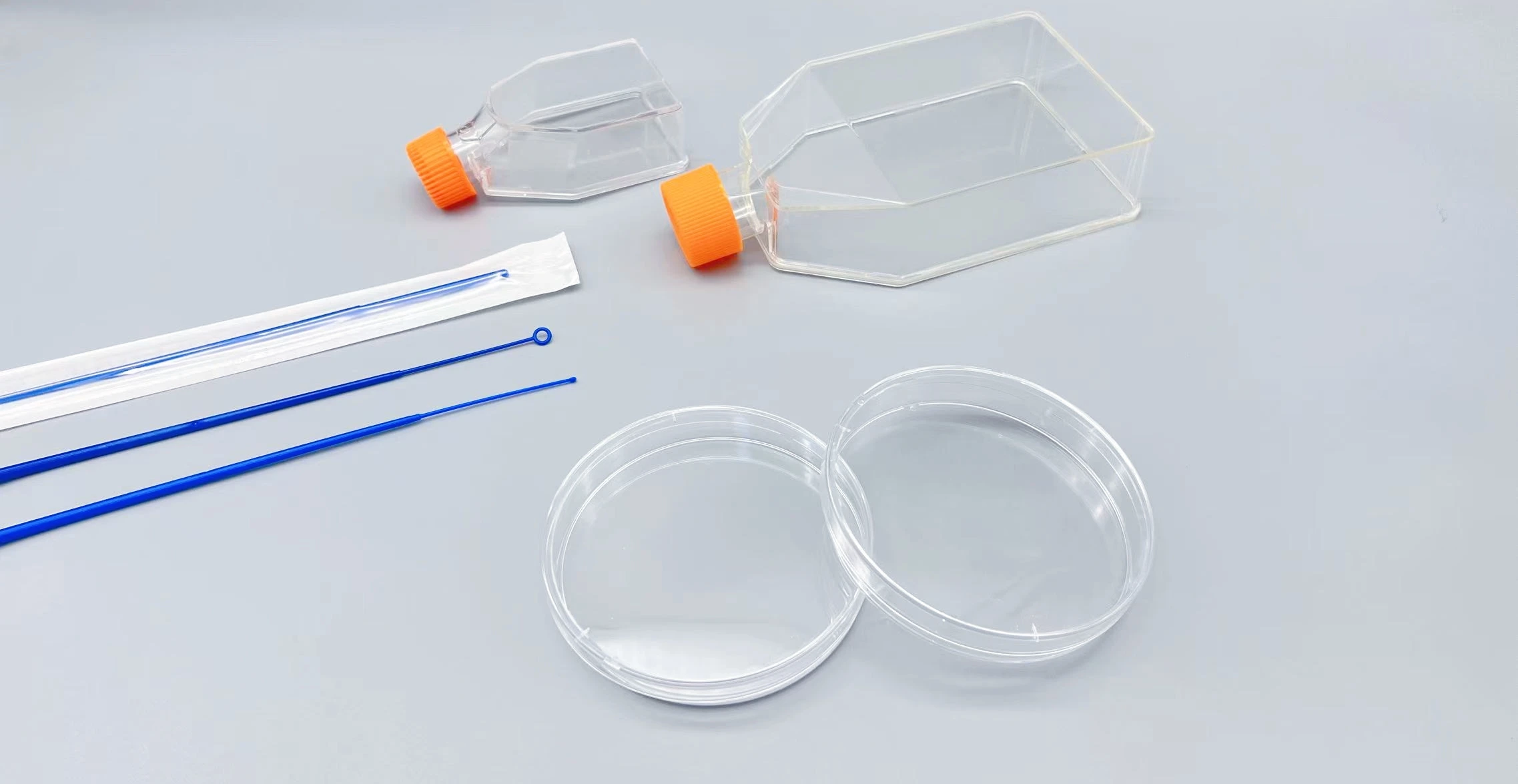 Disposable Microbiology Inoculating Loops 10ul Flexible PP Individually ...