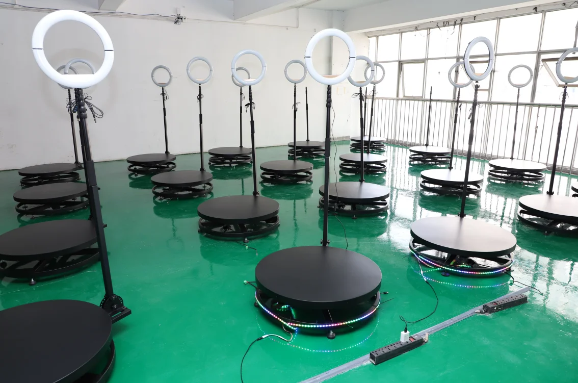 Photography Turntable Platform Rotating Display Stand 360 Rotating ...