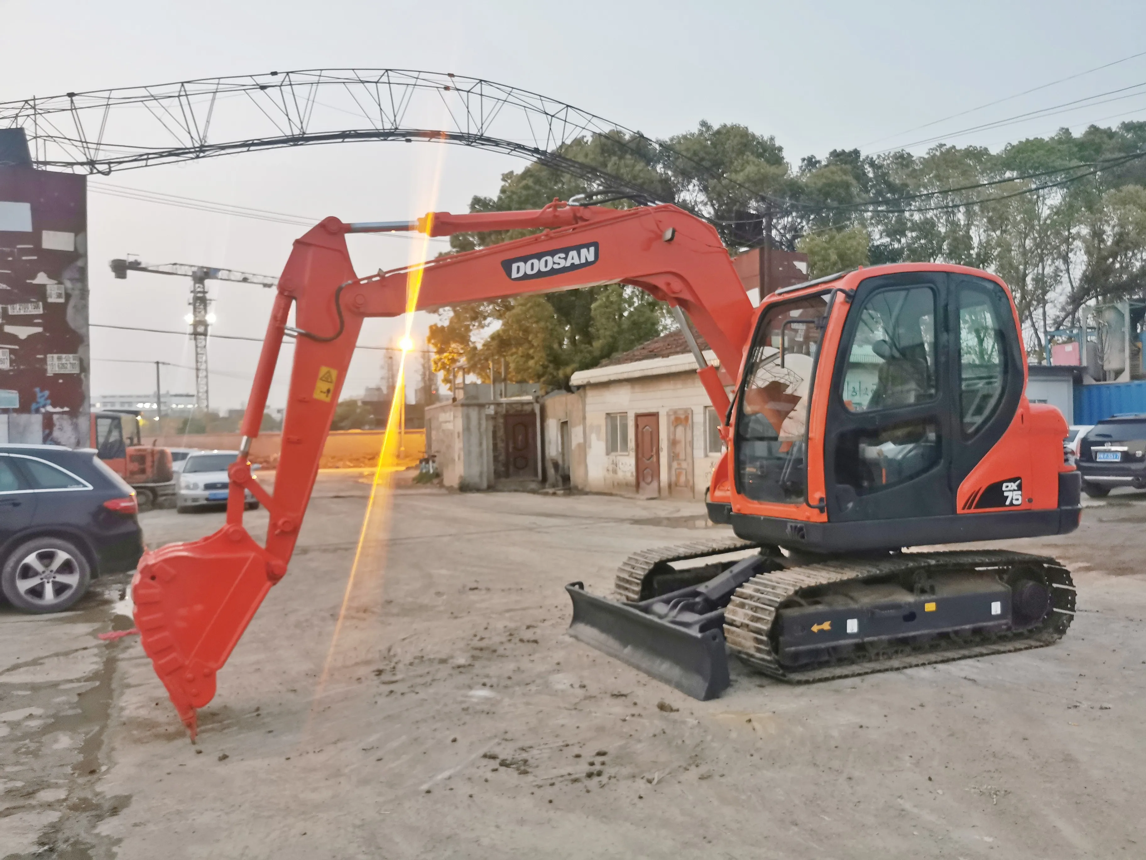 Used Doosan Dx75 Mini Excavator,Original Doosan DX75| Alibaba.com