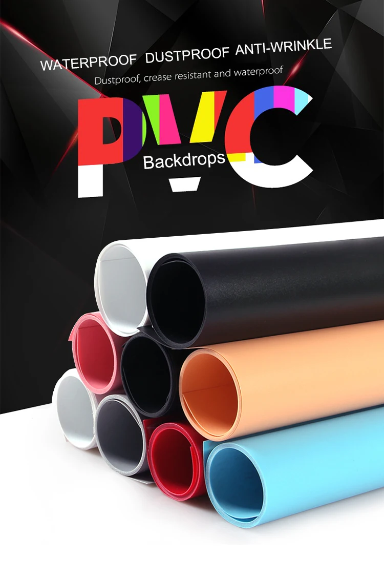 Photography Backdrop Matte Pvc Background Paper Kit For Photo Video ...