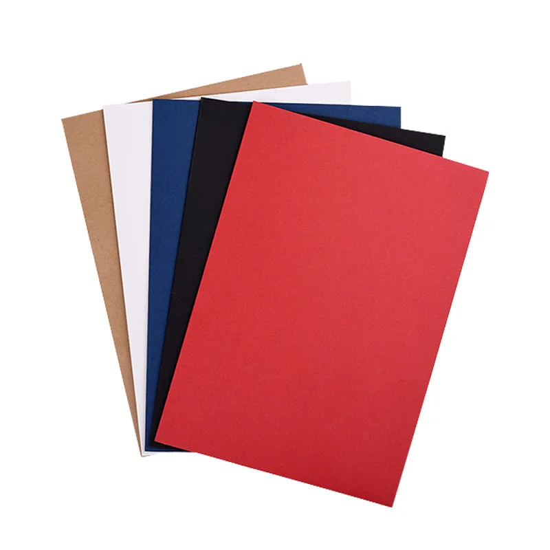 Colorful Paper A4 A5 L Shape Two Pockets Report Cover File Folder With ...