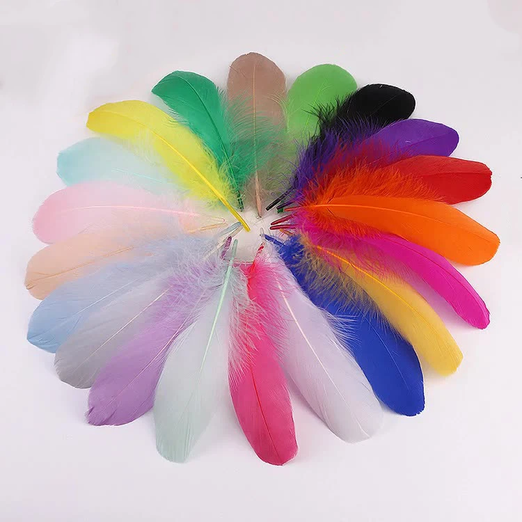 Wholesale Diy Craft Dyed Colorful Small Natural Fluffy Colorful Craft ...