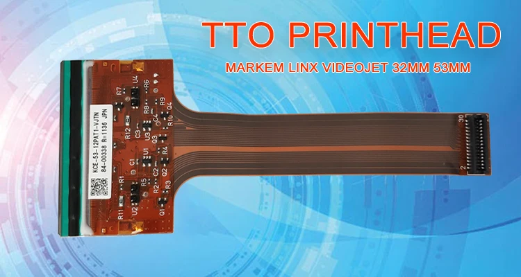 Original 407933 Videojet 6530 (53mm) 300dpi Oem Printhead Parts - Buy ...