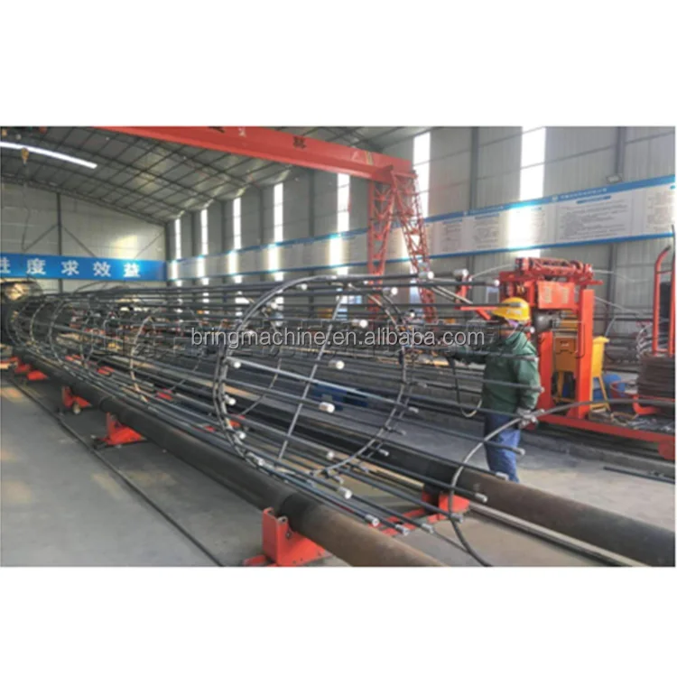 3000 Semi-automatic Steel Cage Winding Machine Steel Cage Winding ...