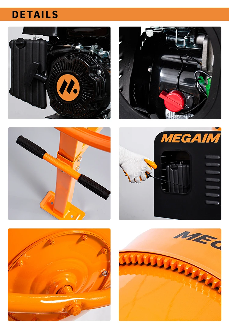 Concrete Mixer 160L - Portable and Durable Cement Mixer