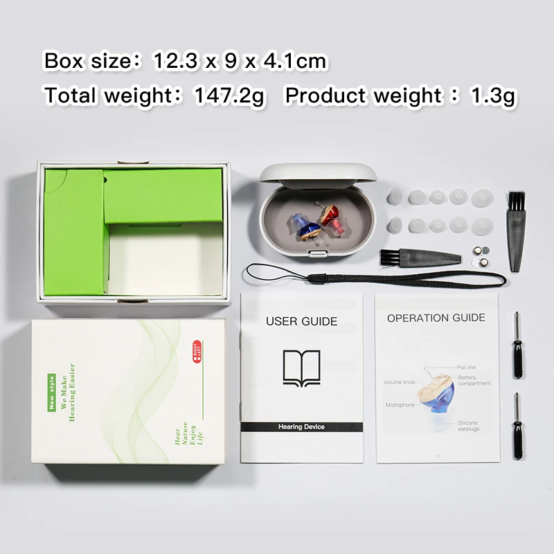 Goodmi Hearing Aid Price List Cic Mini Sound Amplifier In Ear Invisible ...