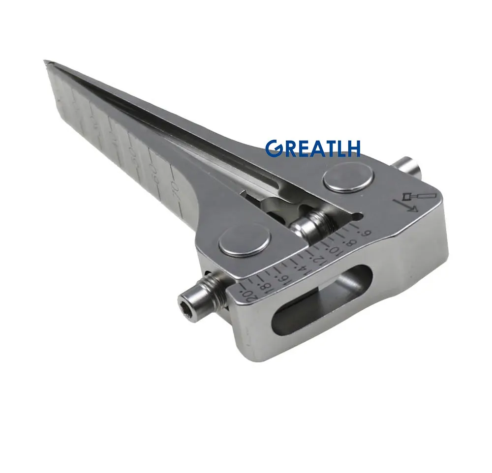 High Quality Tibial Osteotomy Retractor Angle Ruler for Orthopedic ...