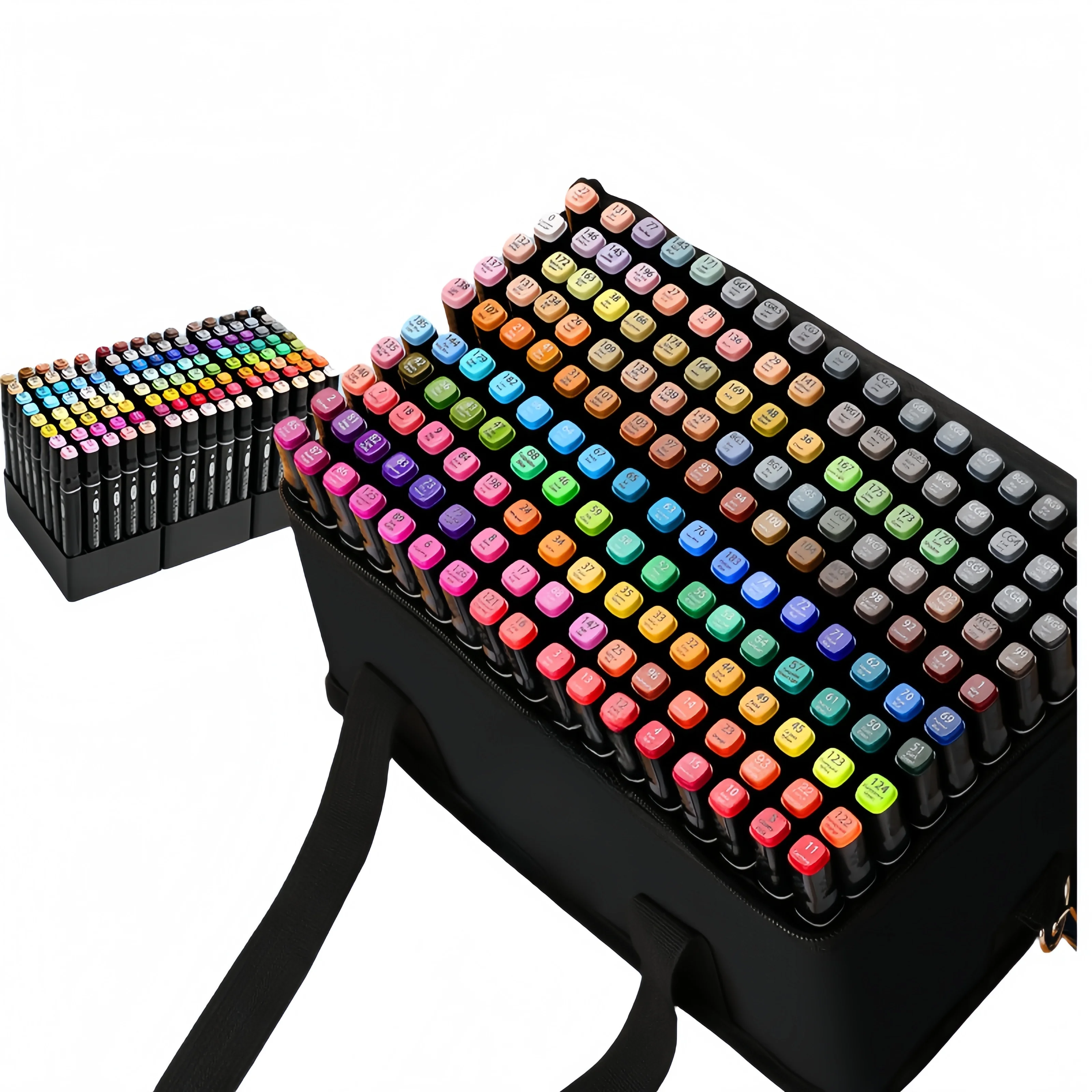 Color Paint Marker Art Set Drawing Dual Tip For Adult Children ...