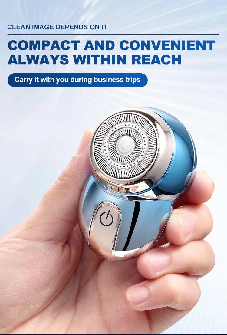 Cx-903 Waterproof Wet And Dry Electric Razor Rechargeable Shaving ...