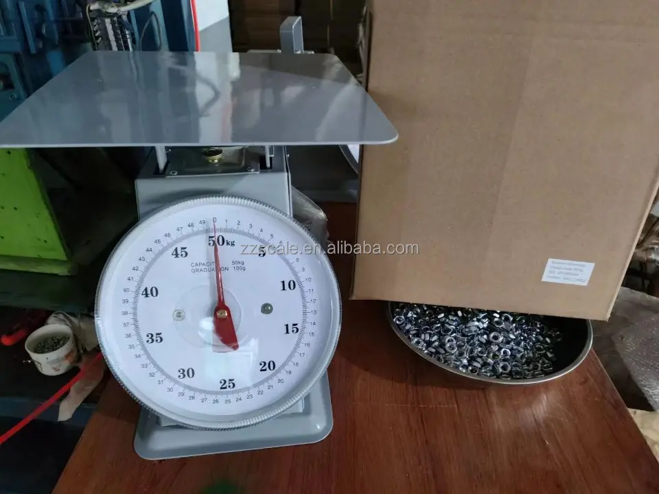 New Spring Mechanical Spring Balance Scale 50kg - Accurate Weight ...