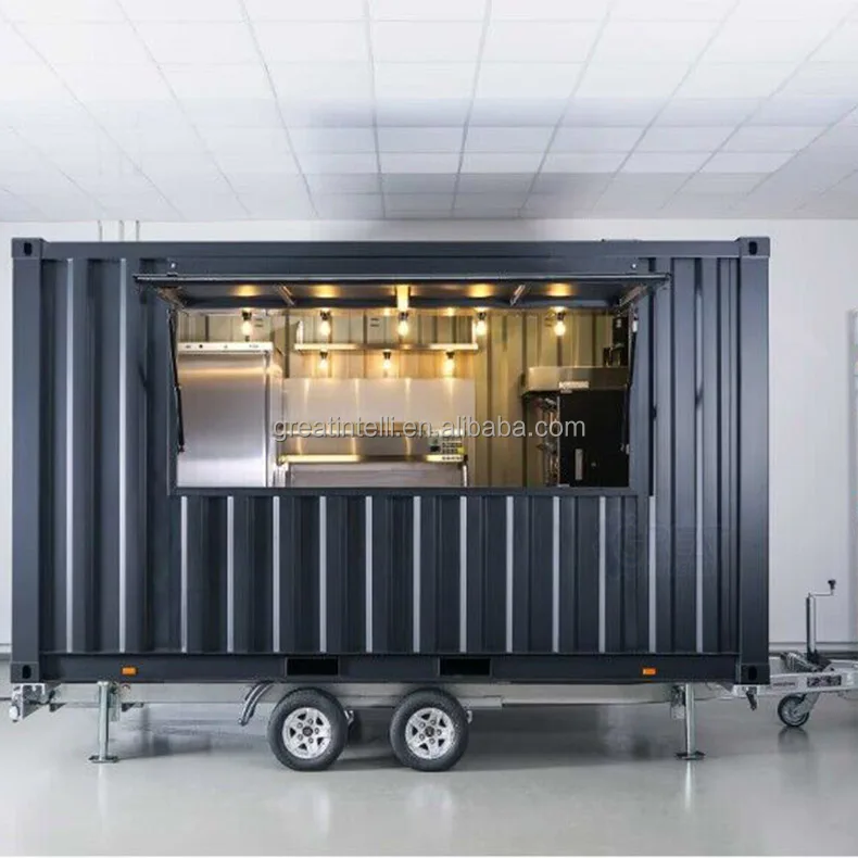 Folding Outdoor Full Equipment Modular Cafe Container Bar