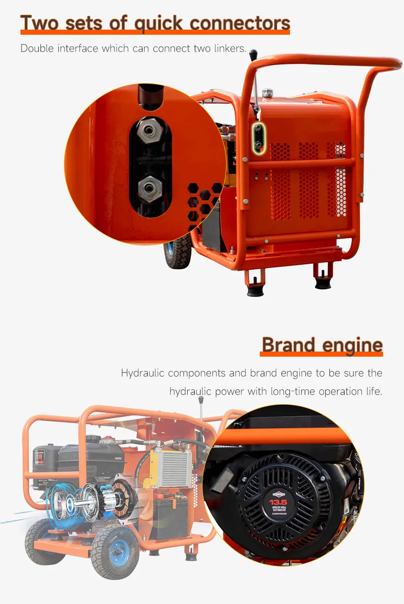 Electric Multifunction Hydraulic Power Station Unit Ht14-30 With ...