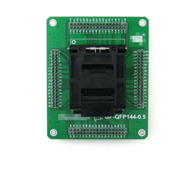 Gp-qfp144-0.5 Ic Test Socket And Programming Adapter For Qfp144 Tqfp144 ...