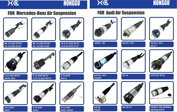 Auto suspension systems Front Suspension Shock For Benz ML-Class W164 ...