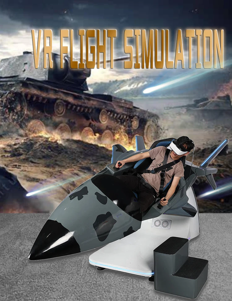 Virtual Reality Amusement Park Facilities VR Airplanes Crazy ...