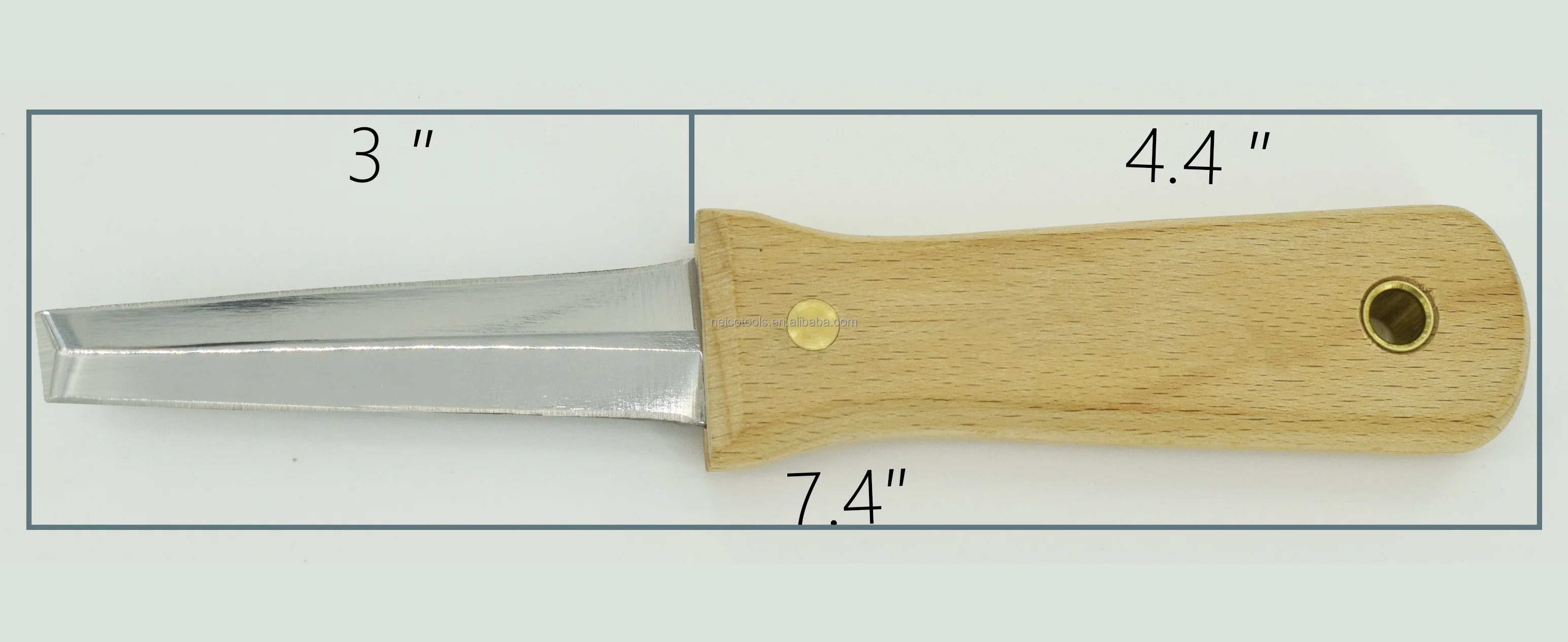 Insulation Cutting Knife - Sharp Utility Tool with Wood Handle