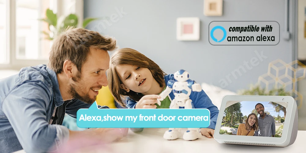 9MP 4K Three Lens Dual Screen IP CCTV Camera - Outdoor Security