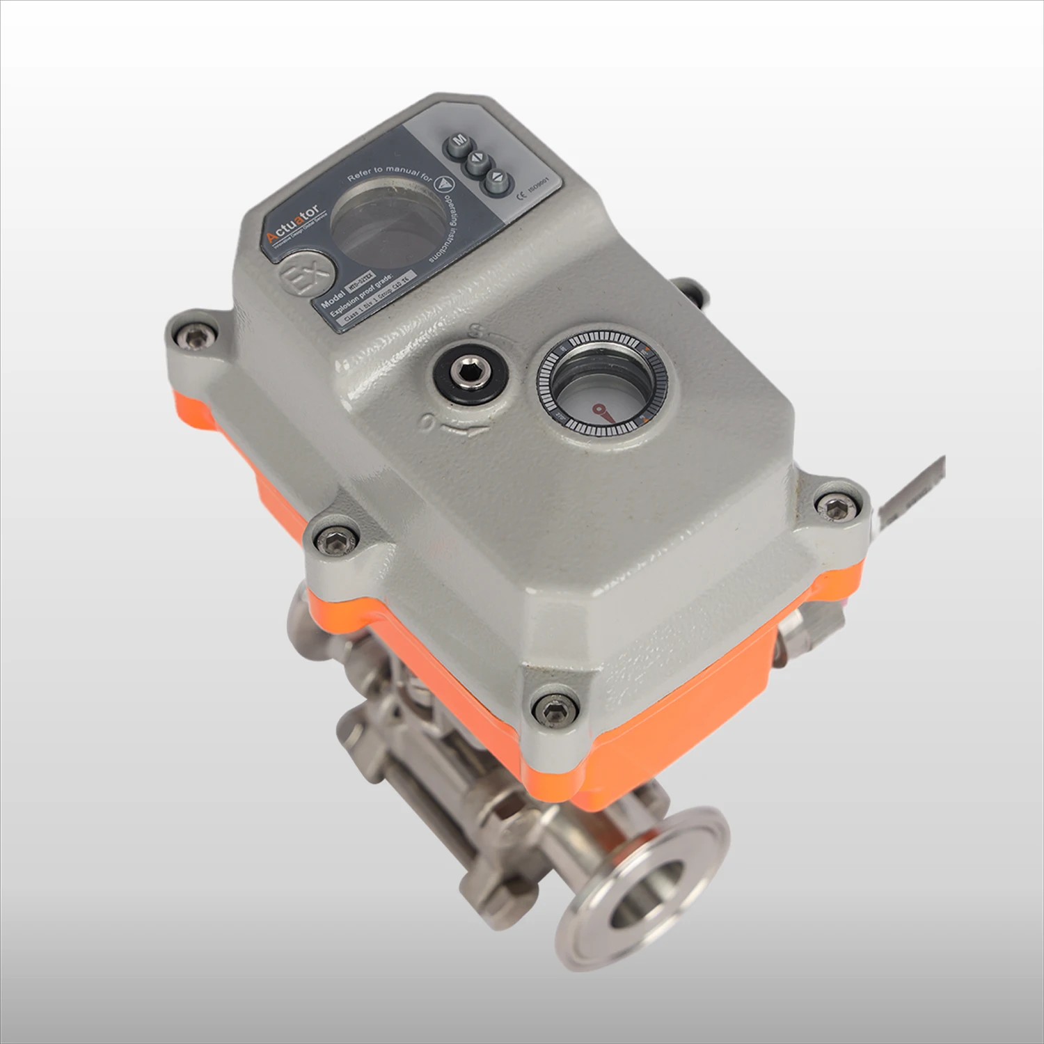 Modulating Dn25 1inch Ac220v Electric Actuator Sanitary Stainless Steel ...