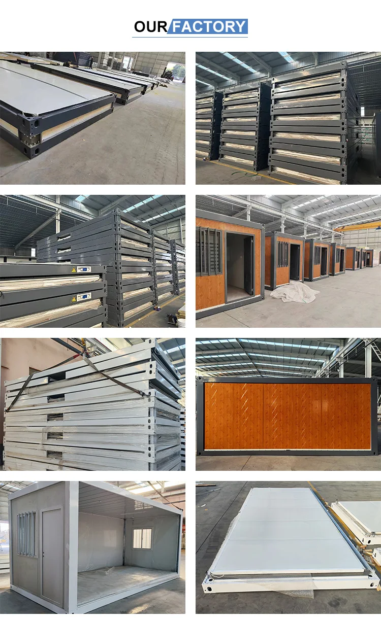 Foldable Home Panel Prefab Modular Tiny Foldable Container House ...
