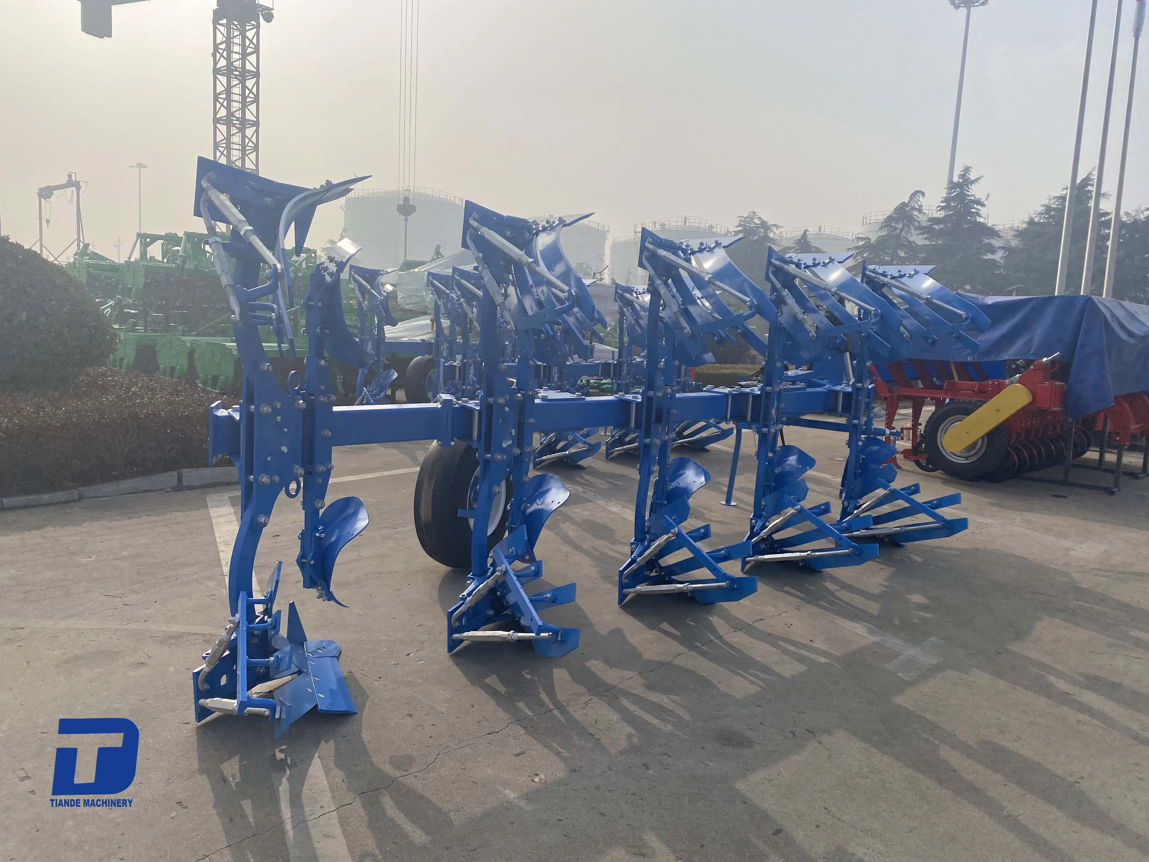1lft-430 Hydraulic Reversible Turning Plough Machine Share Plow For ...